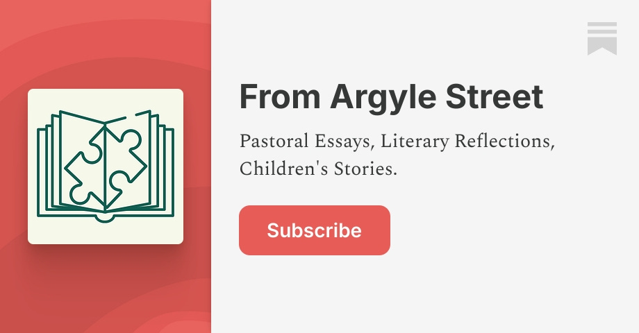 From Argyle Street | Trevor Lovell | Substack