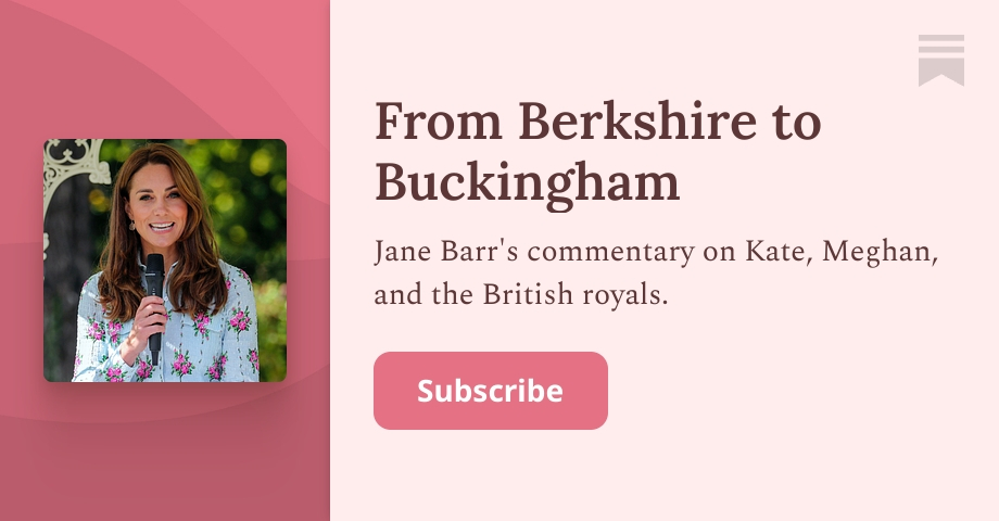 From Berkshire to Buckingham | Jane Barr | Substack