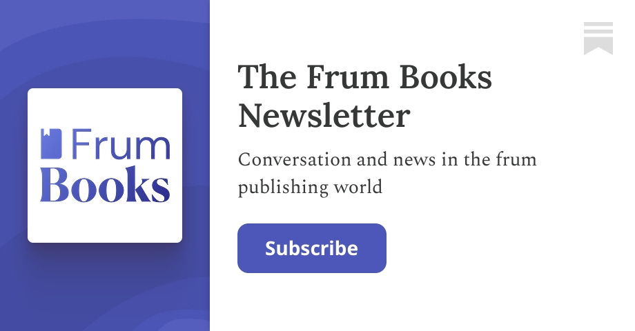 The Frum Books Newsletter | Substack