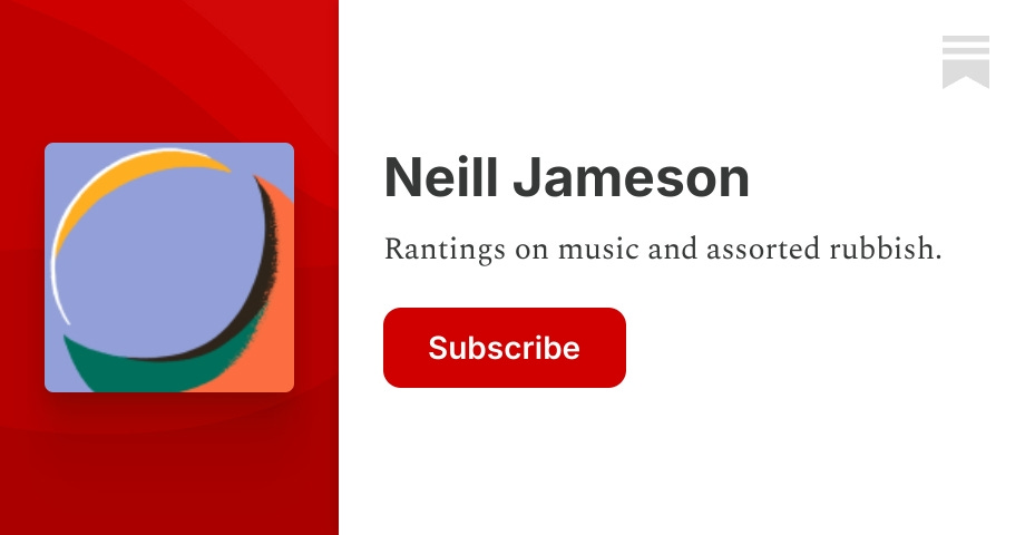 Neill Jameson | Substack