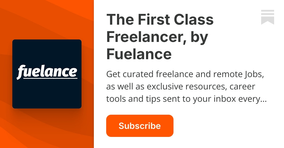 The First Class Freelancer, by Fuelance | Ric Arthur | Substack - A weekly round up of the ...