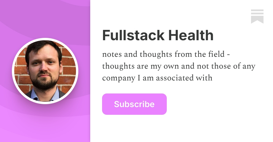 Buying Health Systems - by Zach Markin - Fullstack Health