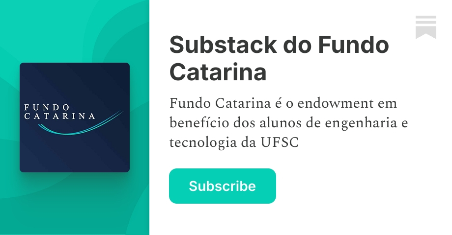 Movemos nosso Substack! - Substack do Fundo Catarina