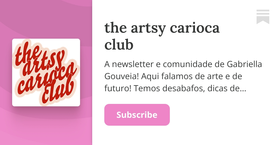 GG.Club | Gabriella Gouveia | Substack