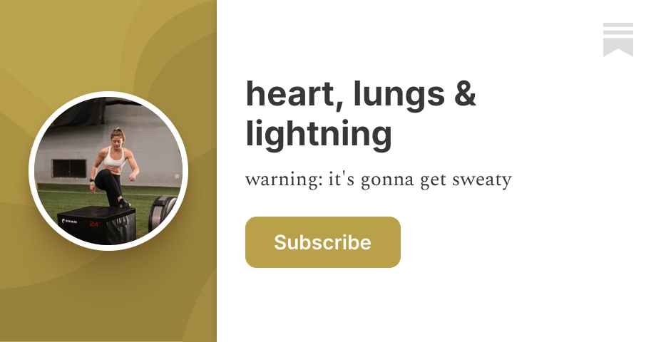 heart, lungs & lightning | Gabrielle Bolin | Substack