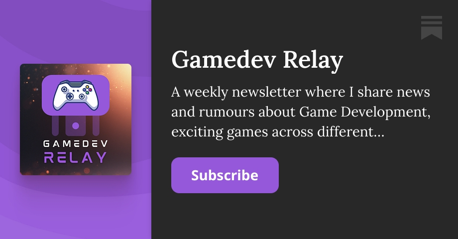 Gamedev Relay | Alex Stasenko | Substack