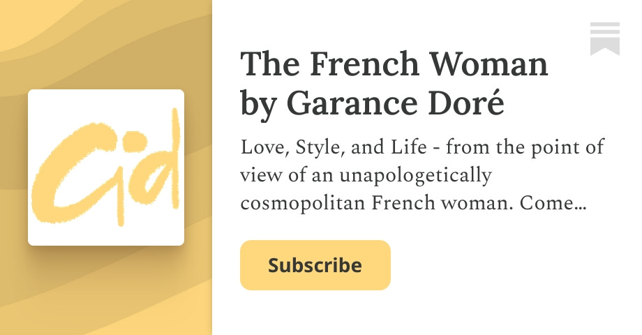 The High Light by Garance Doré | Substack