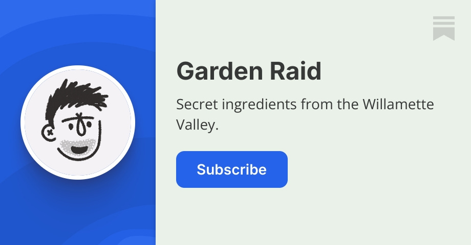 Garden Raid | Joseph Wain | Substack