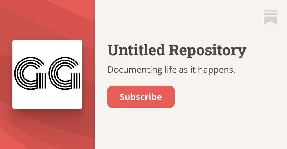 Untitled Repository | Gaurav | Substack