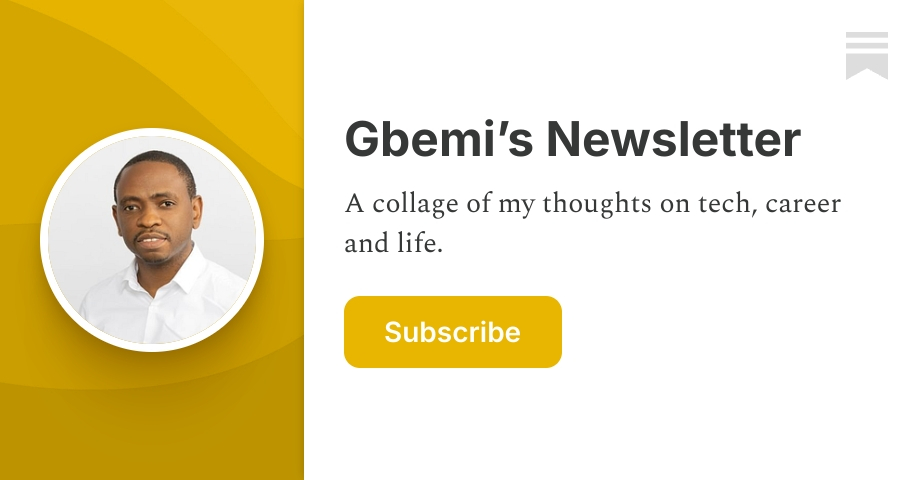 Gbemi’s Newsletter | Gbemi Akande | Substack