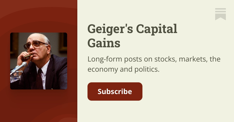 About - Geiger's Capital Gains