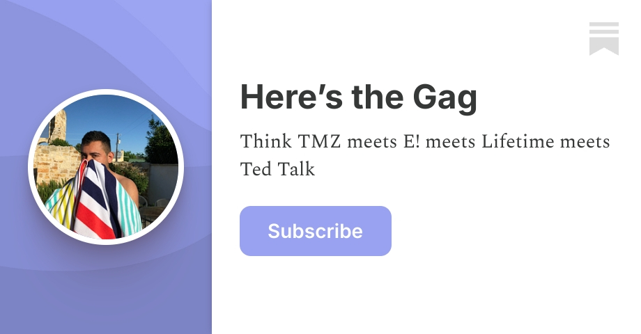 Here’s the Gag | Genaro Avila Jr. | Substack