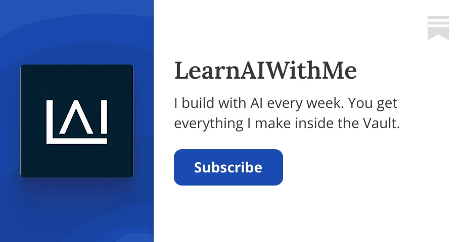 Learn AI With Me | Gencay I. | Substack