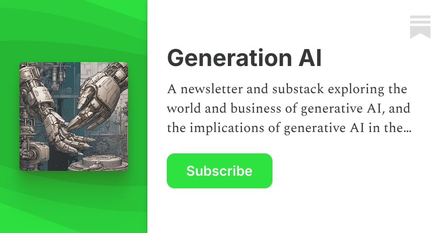 Generation AI | Kurt Cagle | Substack