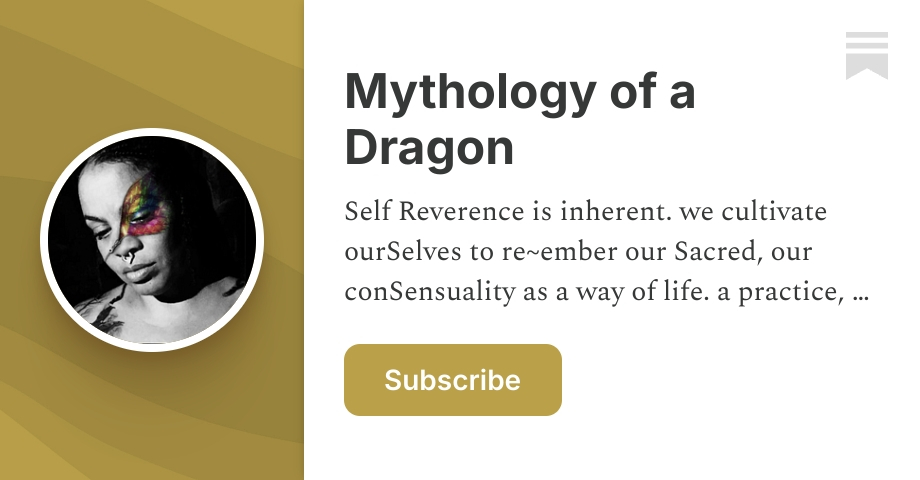Mythology of a Dragon | genesis ripley | Substack