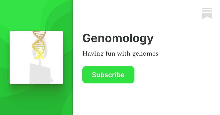 Genomology | John Schellenberg | Substack