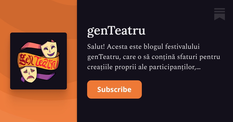 genTeatru | genTeatru Crew | Substack