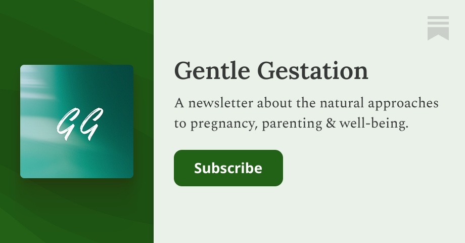 Gentle Gestation | Kara Fagan | Substack