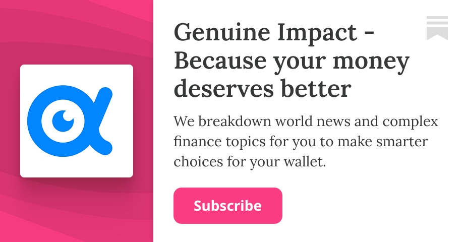 Genuine Impact - Charting Finance, Investing & Tech | Substack