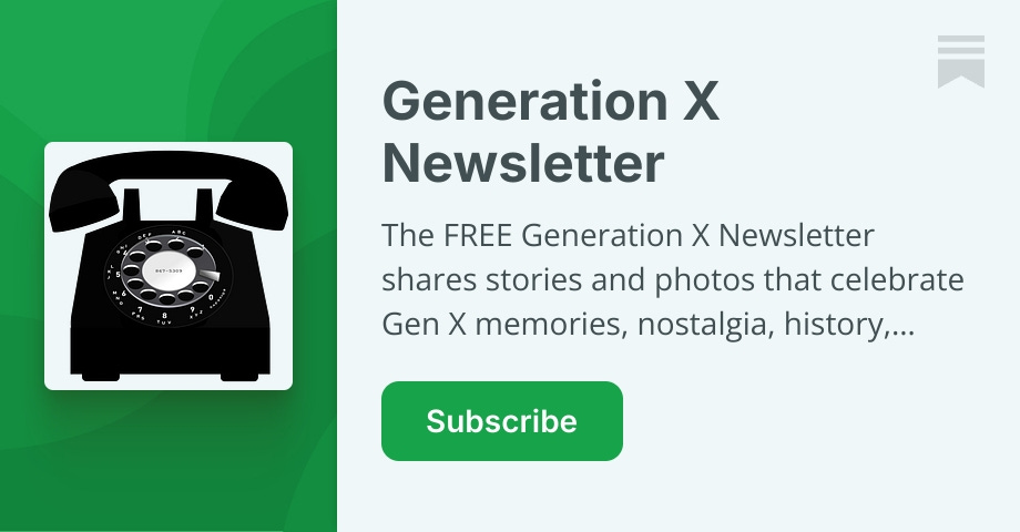 Gen-X Newsletter | The Jennifer Chronicles | Substack