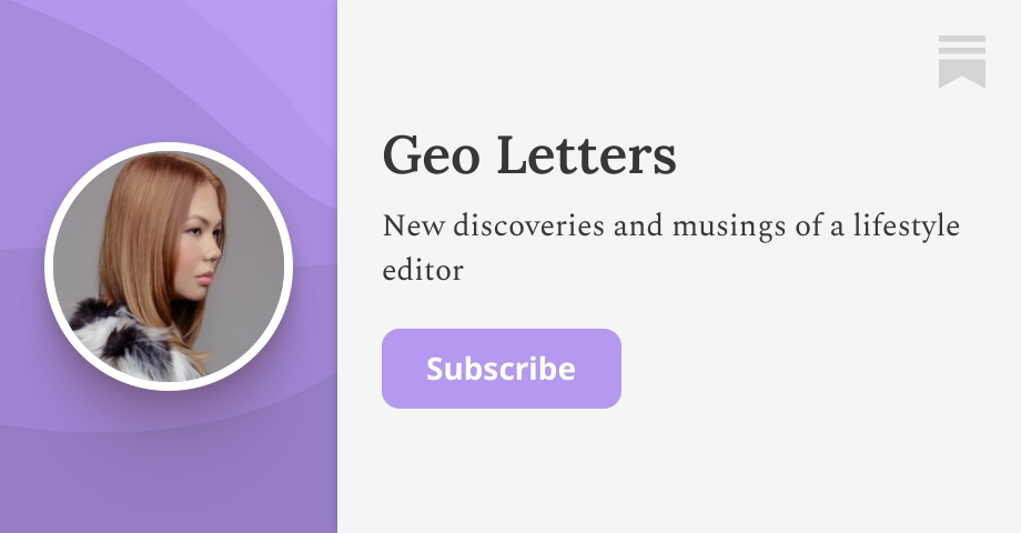 Geo Letters | Geolette Esguerra | Substack