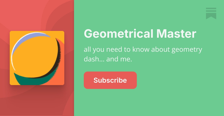 gd weekly announcement - by Muloan - Geometrical Master