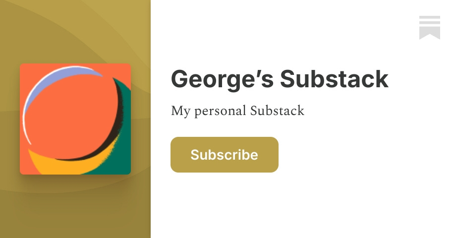 George’s Substack | Yuriy the George | Substack