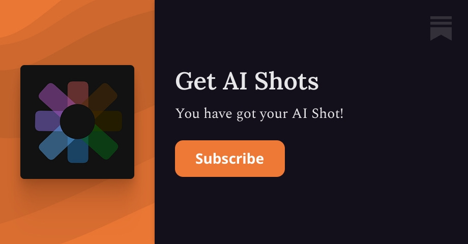 Get AI Shots | Harsh V | Substack