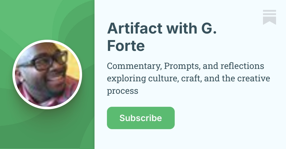 Artifact with G. Forte | Gerad Forte | Substack