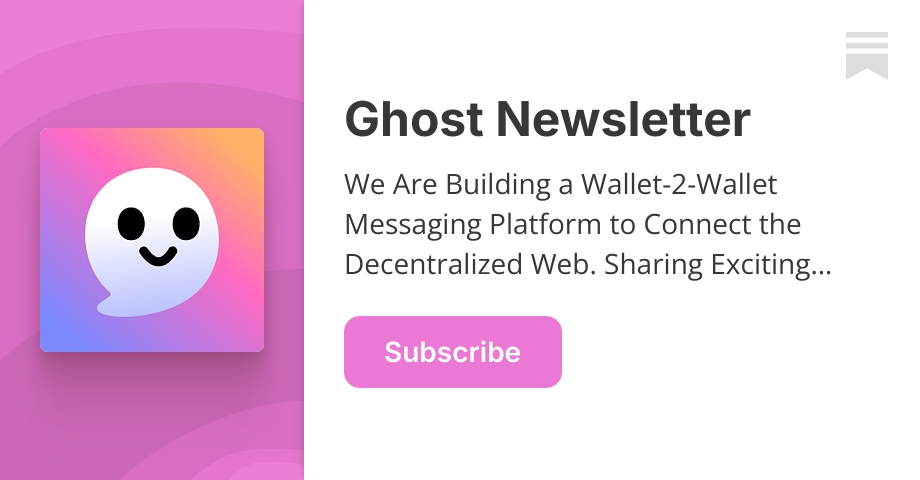 Ghost Newsletter | Substack