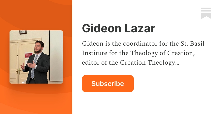 Gideon Lazar | Substack