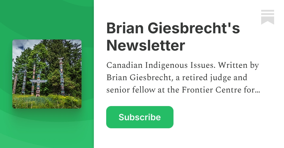 Brian Giesbrecht's Newsletter | Substack