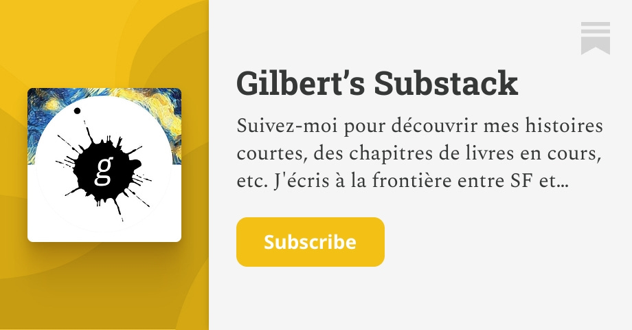 Gilbert’s Substack | Gilbert Dalroy | Substack