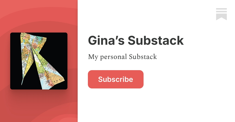 Gina’s Substack | Gina Cicerone | Substack