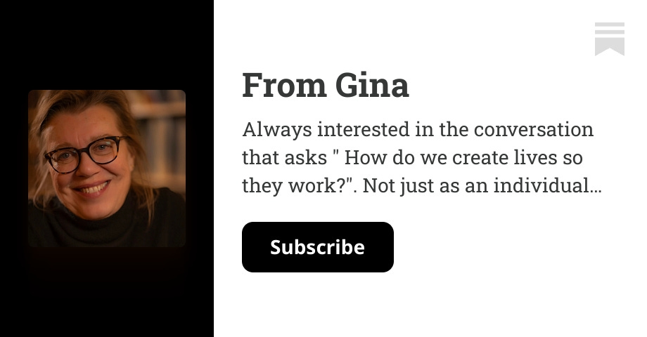 From Gina | Gina Coburn | Substack