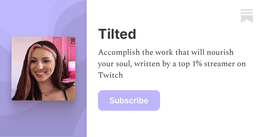 Tilted | Ari | Substack