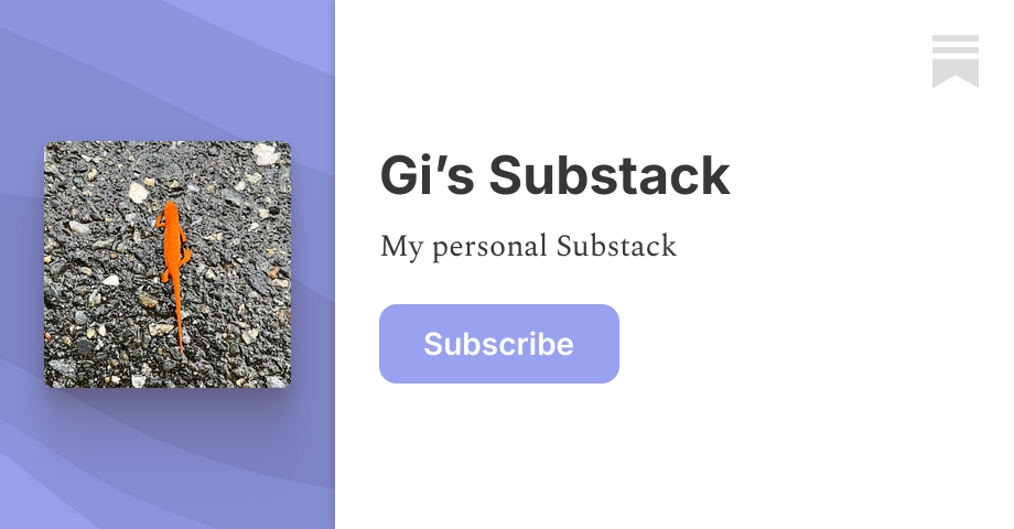 Gi’s Substack | Gi Robert | Substack