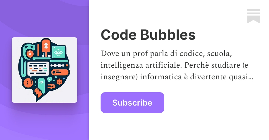 Code Bubbles | Giuseppe Mastrandrea | Substack