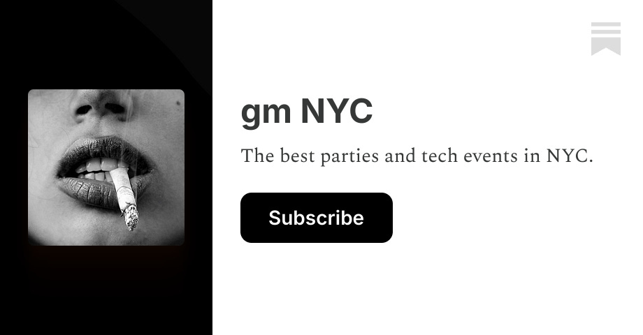 gm NYC | Jamie Russo | Substack