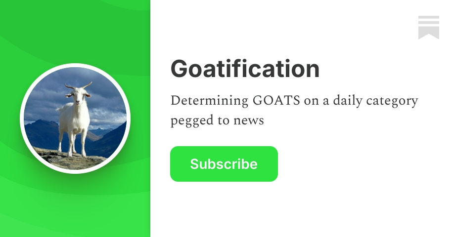 Goatification | Barry Stanton | Substack