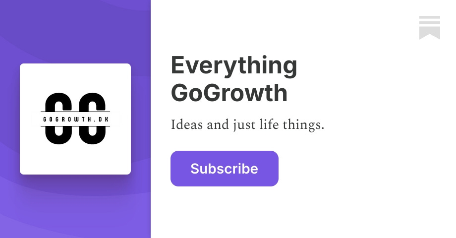 GoGrowth Nyhedsbrev | Jonas Rosbech | Substack