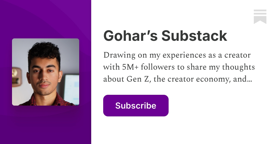 About - Gohar’s Substack