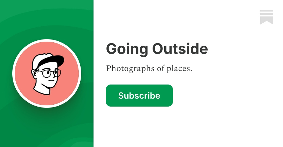 Going Outside | Andy Kelly | Substack