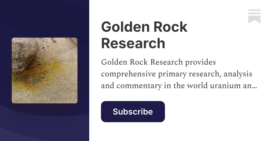 Golden Rock Research | Substack