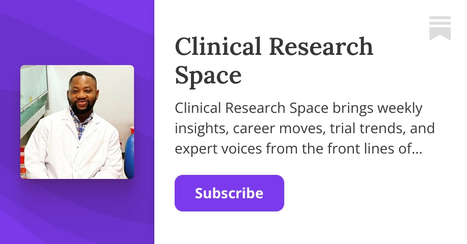 Clinical Research Space | Rudy Malle | Substack