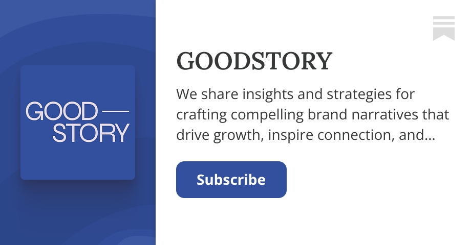 GOODSTORY | Gina Clementi, Goodstory | Substack