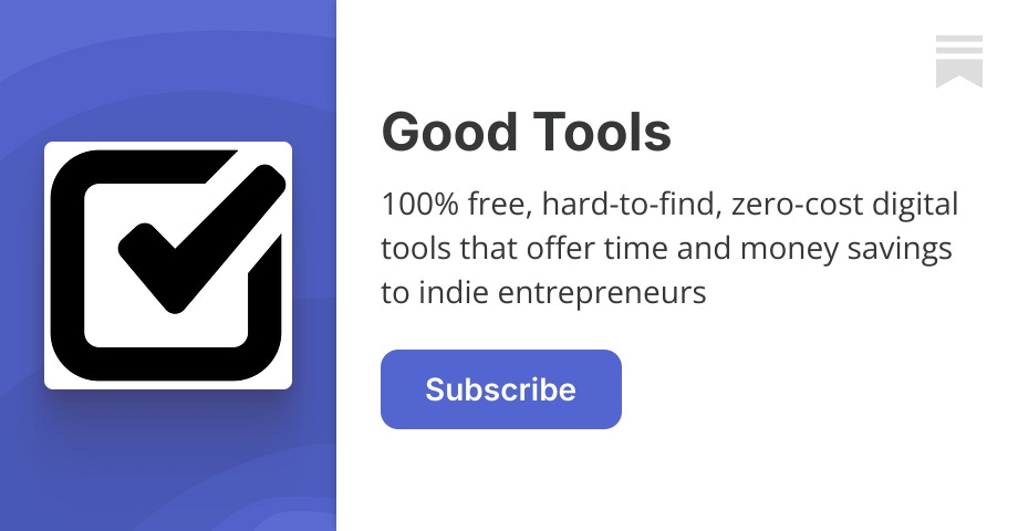 Good Tools | Robin Good | Substack