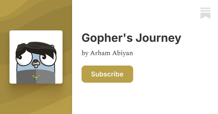 Gopher's Journey | Arham Abiyan | Substack