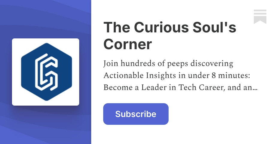 The Curious Soul's Corner | Gourav Khanijoe | Substack