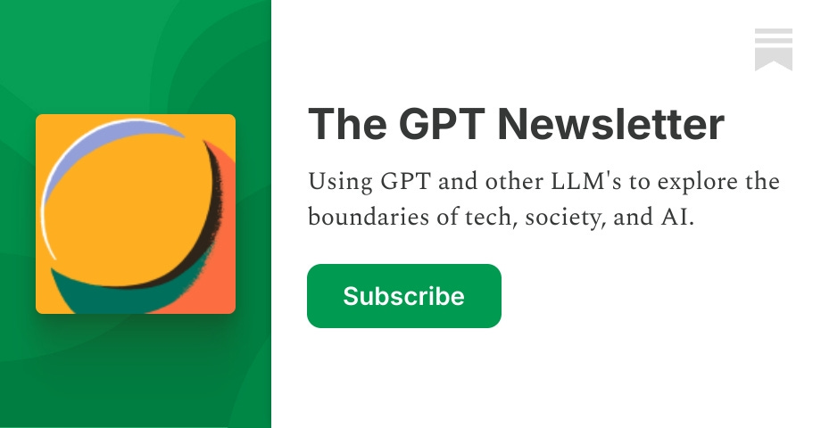The GPT Newsletter | Substack